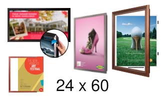 Large-Scale Display Solutions: Shop 24x60 Frames – PosterDisplays4Sale