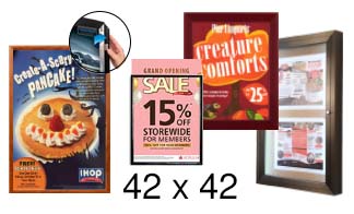 For Large Scale Content: Shop 42x42 Frames – PosterDisplays4Sale