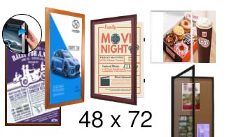 Oversized Art & Bold Presentations: Shop 48x72 Frames – PosterDisplays4Sale