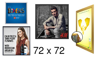 Statemnt Displays: Shop 72x72 Frames – PosterDisplays4Sale