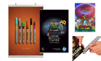 Easy & Professional Banner Display Solution: Shop Hanging Banner Bars ...