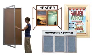 Sleek & Secure Poster Frames: Shop Indoor Poster Display Cases ...