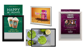 Browse Slide-In Frames for Wall, Counter, Ceiling Mount & Freestanding ...