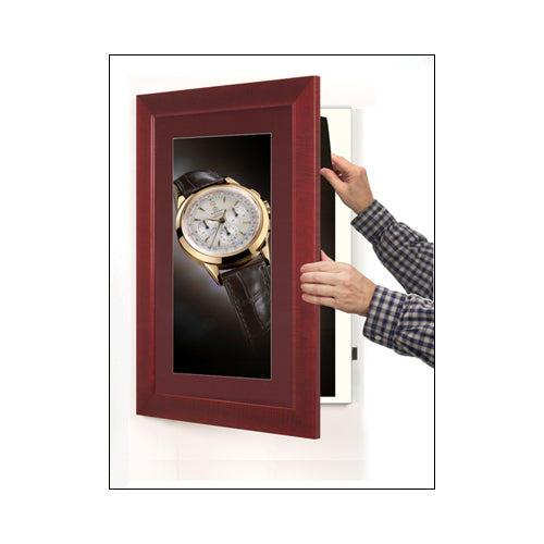 SwingFrame #362 Wood 36 x 48 Poster Frame with Matboard ...