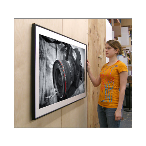 Classic Poster Picture Frame 36x36 | Metal Frame Profile with Matboard ...