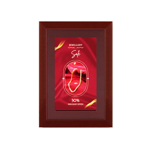 SwingFrame #362 Wood 27 x 41 Poster Frame w Matboard | Swing Open Quick ...