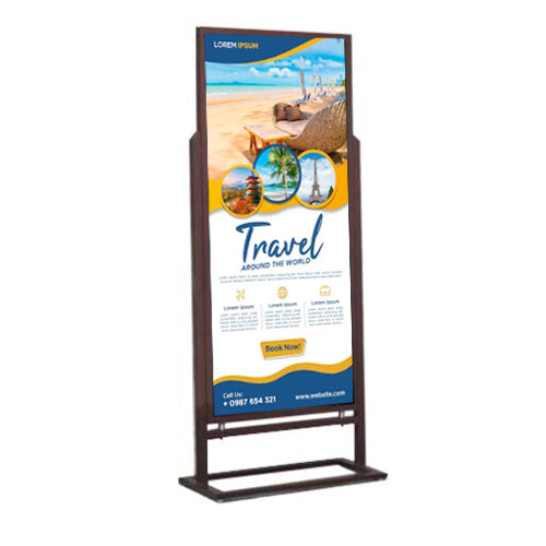 30x70 Jumbo Weather Warrior Sign Holder Display Free Shipping ...