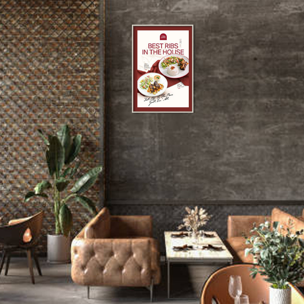 SwingFrame Colorful Classic 12 x 20 Poster Display | 75+ Metal Finishes ...