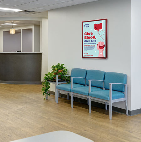 SwingFrame #353 Wood Poster Display Frames | 30+ Sizes | Frames for ...