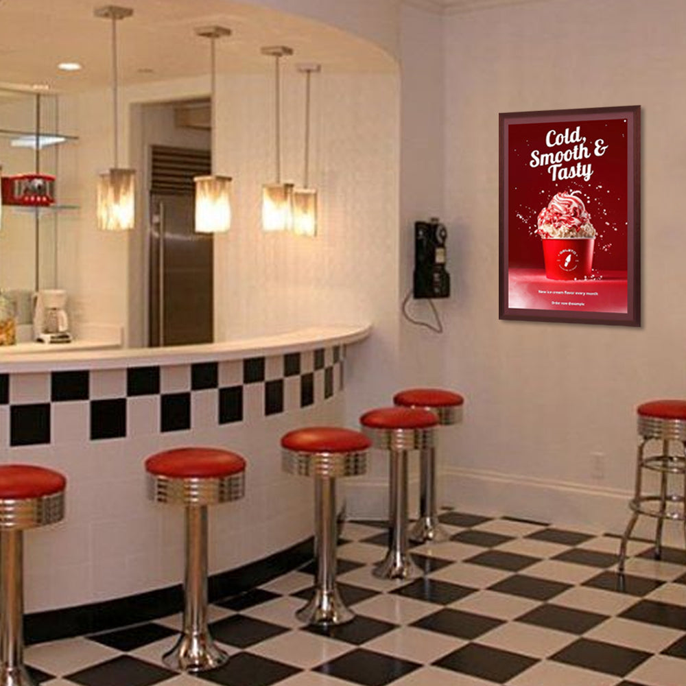 30x40 Frames | Swing Open, SwingFrame #361 Wood Poster Display Frame 30 ...