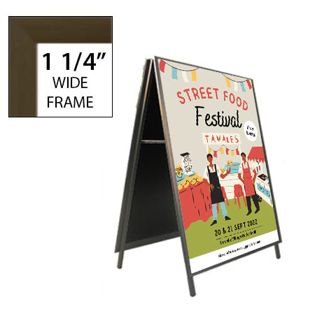 A-Frame 42x42 Sign Holder | Snap Frame 1 1/4" Wide FREE Shipping ...