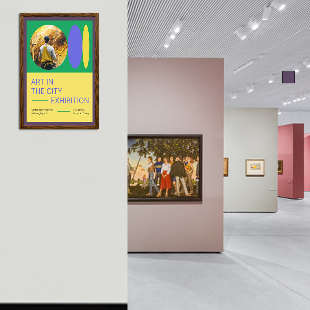 Designer Wood Snap Frames for Posters 10x12 (3" Wide Matboard ...