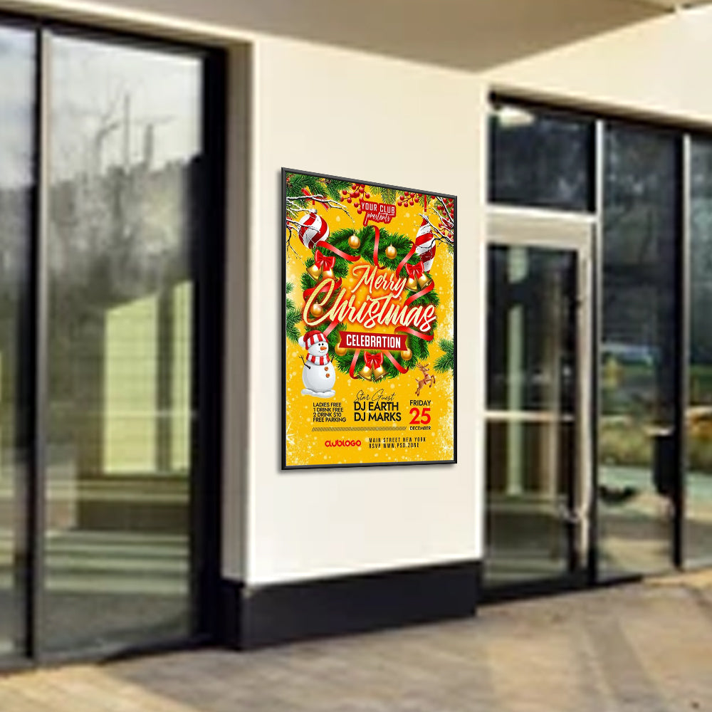 Extra Large Snap Open Frame 96x96 Front Loading Poster Snap Frames (1 1 ...