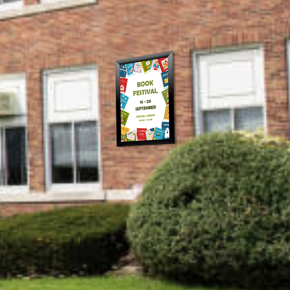 48x48 Poster Snap Frame with Bold 2 1/2" Profile for Mounted Graphics ...