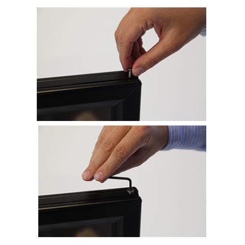 STREET-MASTER™ Wind Stand with 30x40 Frame and Fillable Water Base ...