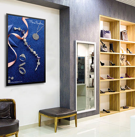 24x84 Extra Large Sign Frames | Economical Slide-In Metal Poster Frame ...