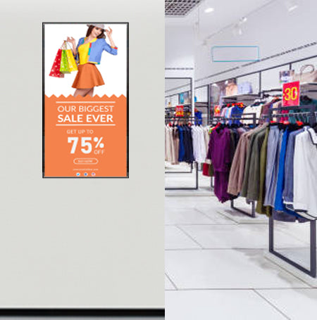 27x39 Large Sign Frames | Economical Top Load Quick Change Beveled ...
