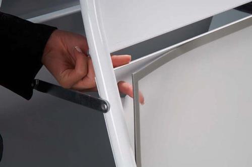 Value PLUS Magnetic IRON A-Boards with Semi Circle Header (for 24” x 36 ...